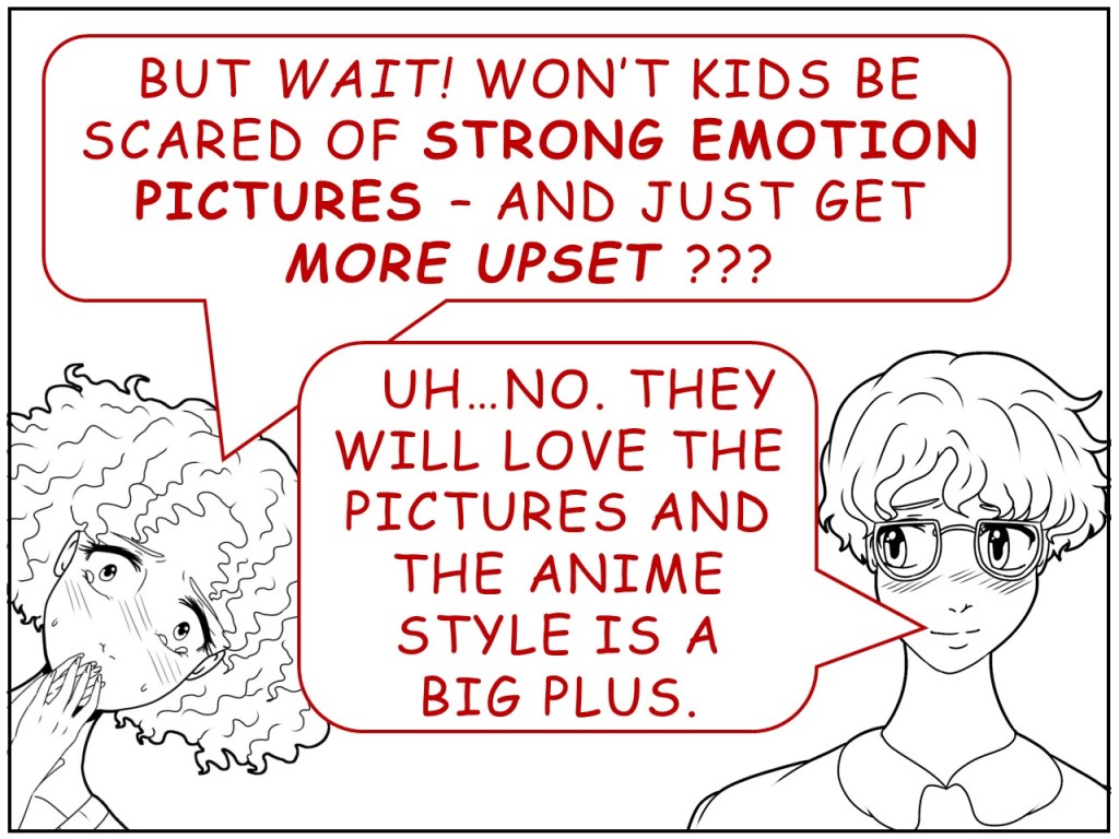Anime Emotion Picture Cards – project for counseling, therapy, teaching ...