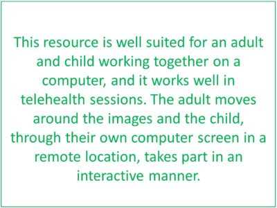 Green Zone Conversation Picture Cards Activity with moveable pictures ...