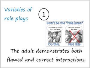 Role play practice in social skills work for children with ASD. How to ...
